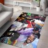 Hip Hop 90s Style Black Rapper 90s Rug Rug Carpet