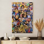 Laminated Rap Legends 80s and 90s Poster Canvas