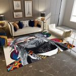 Lil Wayne Pop Art Hiphop Rapper Rug Carpet