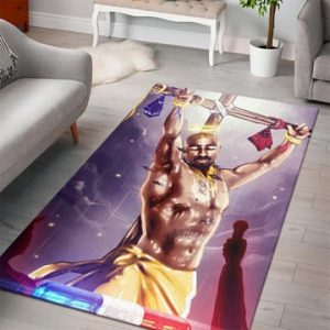 Tupac Black Jesus Hip-hop Rug Carpet