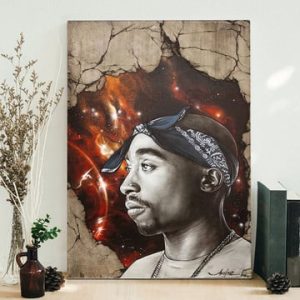 Tupac Shakur Exhibit Hip Hop 90s Rug Carpet
