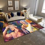 Tupac Shakur & Kobe Bryant Art Hip Hop 90s Rug Carpet