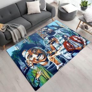 Tupac Shakur và Biggie Smalls Legend 90s Rug Carpet