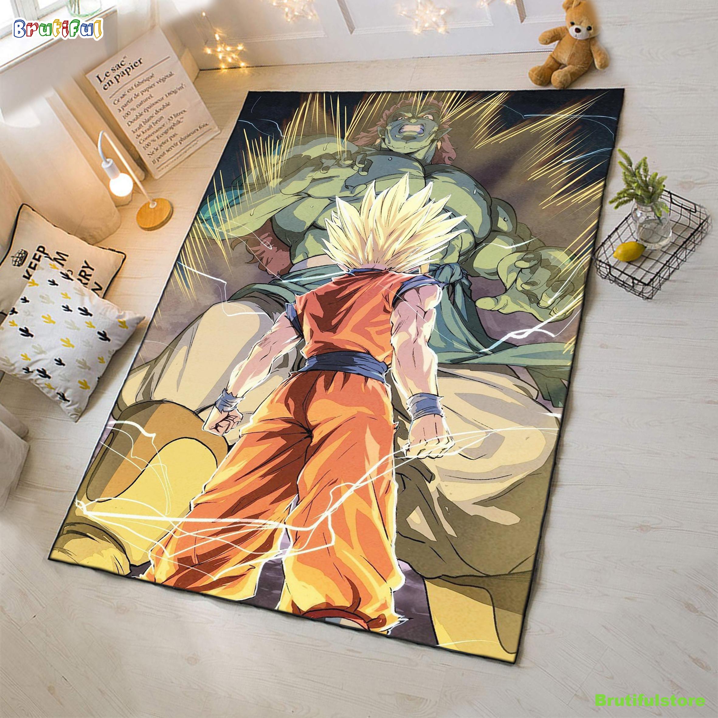 Dragon Ball Z Gohan vs Bojack Rug Carpet