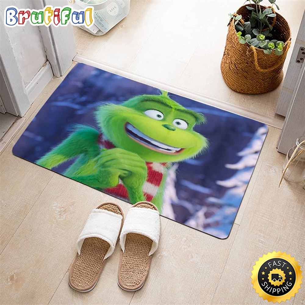 Grinch Dr. Seuss How The Grinch Stole Christmas Movie Grinch Area Rug ...