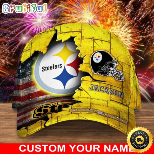 Pittsburgh Steelers Baseball Cap Custom Cap Go Sports Teams