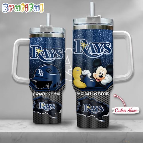 MLB Tampa Bay Rays Watch Black Fashion Watch Baseball Game