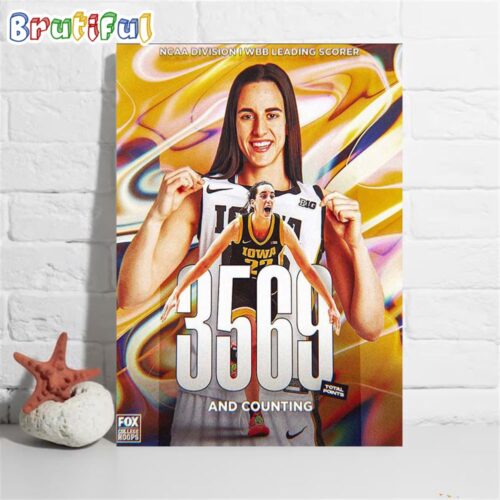 Caitlin Clark 3569 Total Points And Counting NCAA Division I WBB ...