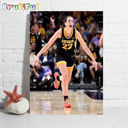 Caitlin Clark Breaks The All Time D1 Womens Ncaa Scoring Record Poster