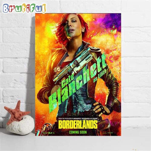 Cate Blanchett as Lilith in Borderlands Official Poster Wall Art Poster ...