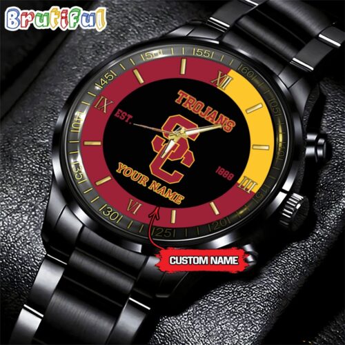 NCAA Indiana Hoosiers Black Fashion Watch