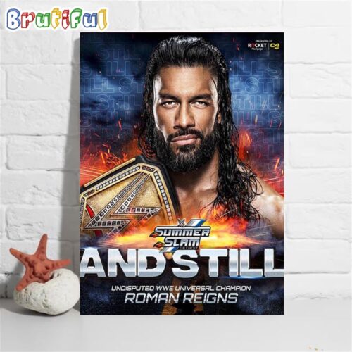 Roman Reigns And Still Undisputed WWE Undisputed Champion At WWE ...