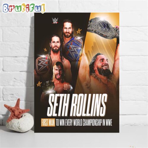 Tim White WWE Hall Of Fame 2023 Wall Art Poster Canvas