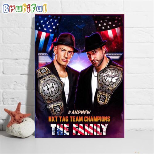 The Family Tony D And Channing WWE And New WWE NXT Tag Team Champions ...