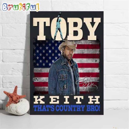 God Family Toby Keith Poster Canvas