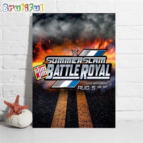 Logan Paul Is The Winner At WWE SummerSlam Wall Art Poster Canvas