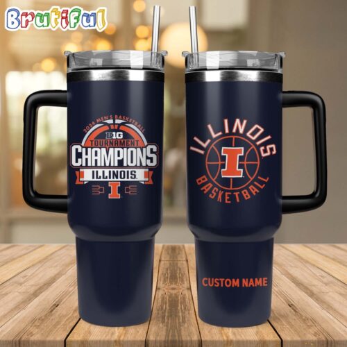 Illinois Fighting Illini 2024 Big Ten Men's Basketball Tournament ...