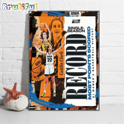 Iowa Hawkeyes Caitlin Clark Sets The Single Season Record For Most ...