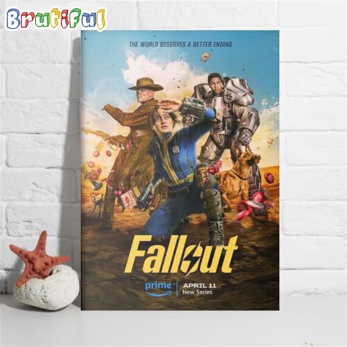 The End Was Near Fallout Wall Art Poster Canvas