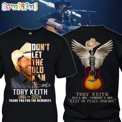 Toby Keith February 5 2024 Rest In Peage Gowboy 3D Shirt
