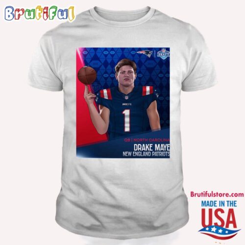 Drake Maye To Picked 3 Round 1 By New England Patriots NFL Draft ...