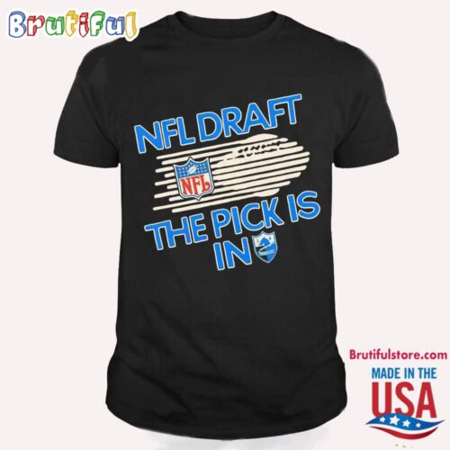 Los Angeles Chargers NFL Draft The Pick Is In Logo T Shirts