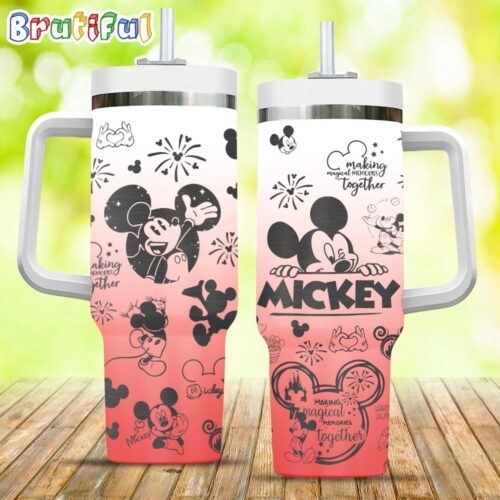 Green Tinker Bell Making Magical Memories Together Stanley Tumbler 40oz ...