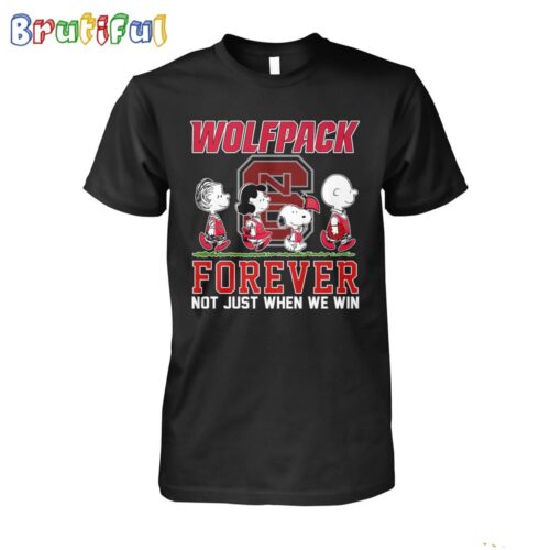 NC State Wolfpack Forever Not Just When We Win Shirt