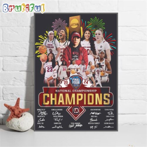 South Carolina Gamecocks 2024 NCAA Women’s Basketball National ...