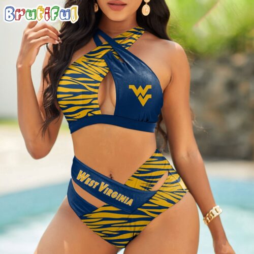 Houston Cougars Women Bikini Set Sporty Bikini Sets