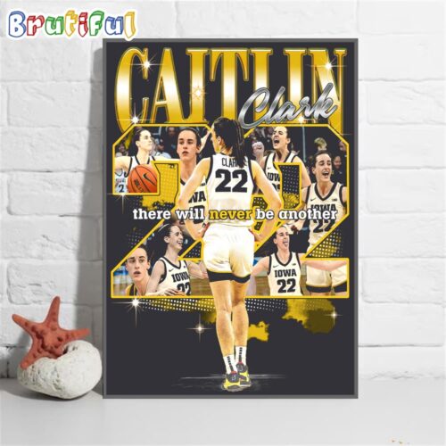 Caitlin Clark To The John R Wooden Award Late Season Top-20 Art Poster ...