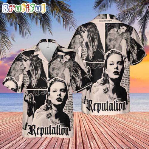 Taylor Swift Reputation Album Classic 2024 Hawaiian Shirt