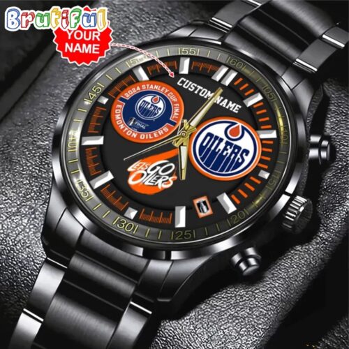 Edmonton Oilers 2024 NHL Stanley Cup Final Champions Black Watch