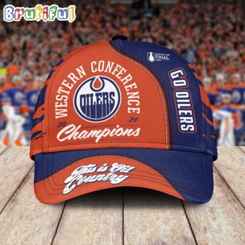 Edmonton Oilers 2024 Western Conference Finals Stanley Cup Champions ...