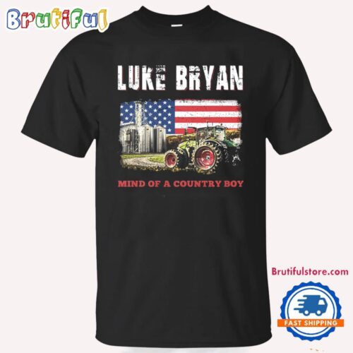 Luke Bryan Mind Of A Country Boy Tour Farm 2024 T Shirt