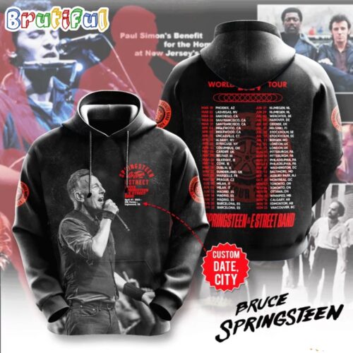 Bruce Springsteen And The E Street Band 2024 World Tour Home Decor ...