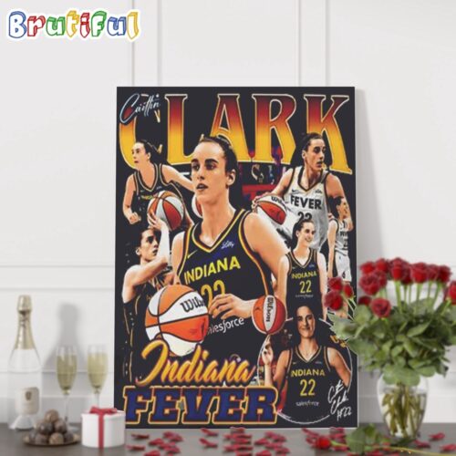 Caitlin Clark Indiana Fever 2024 Basketball Graphics Signature Design ...