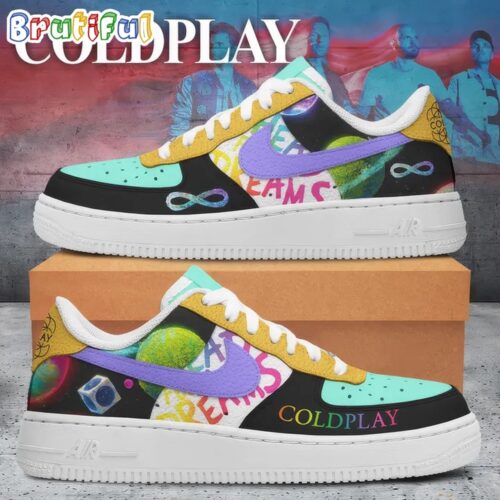 Coldplay Air Force 1 Shoes Sneaker