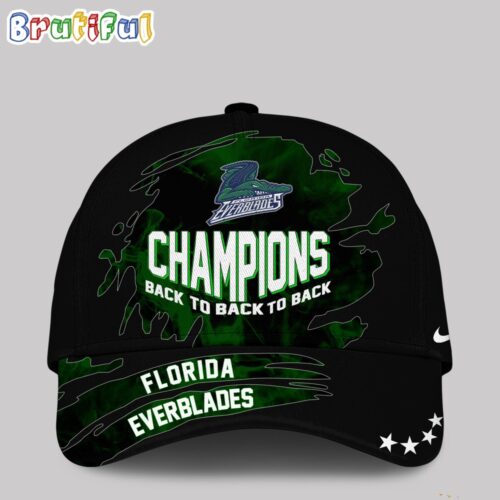Florida Everblades 2024 Kelly Cup Champions 3D Shirt