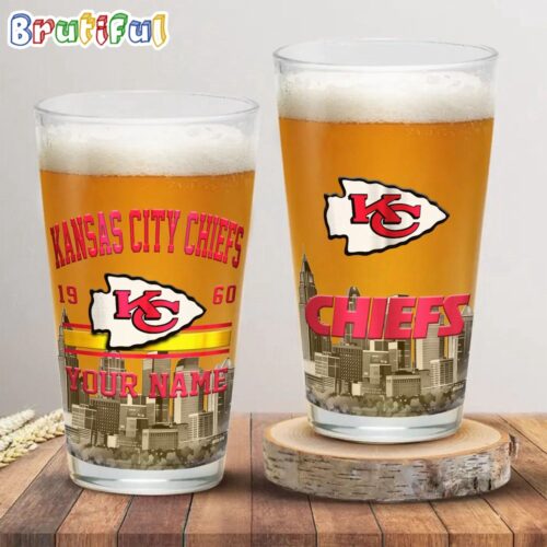 Custom Name NFL Kansas City Chiefs Tumbler Great Gift For Sports Fan