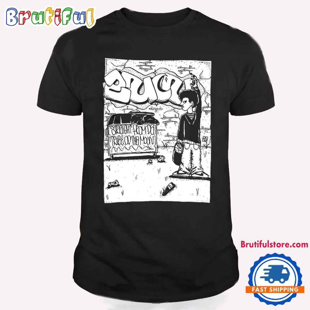 Zulu Blackpowerviolence Straight From Da Tribe Of Tha Moon T Shirt