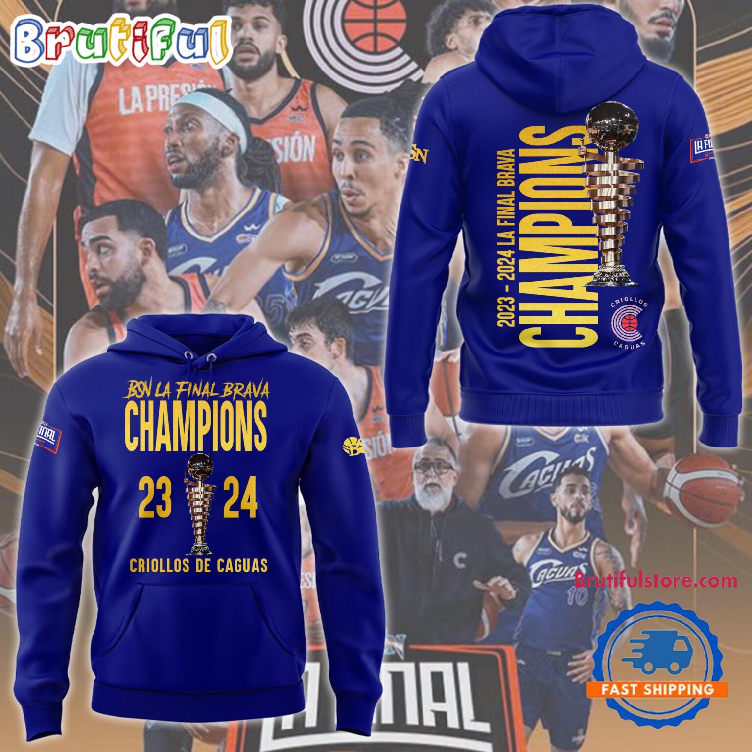 Criollos De Caguas Champions Bsn La Final Brava 2024 Cap