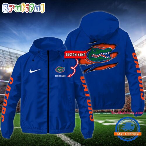 NCAA Florida Gators Special Football Logo Team Design Windbreaker ...