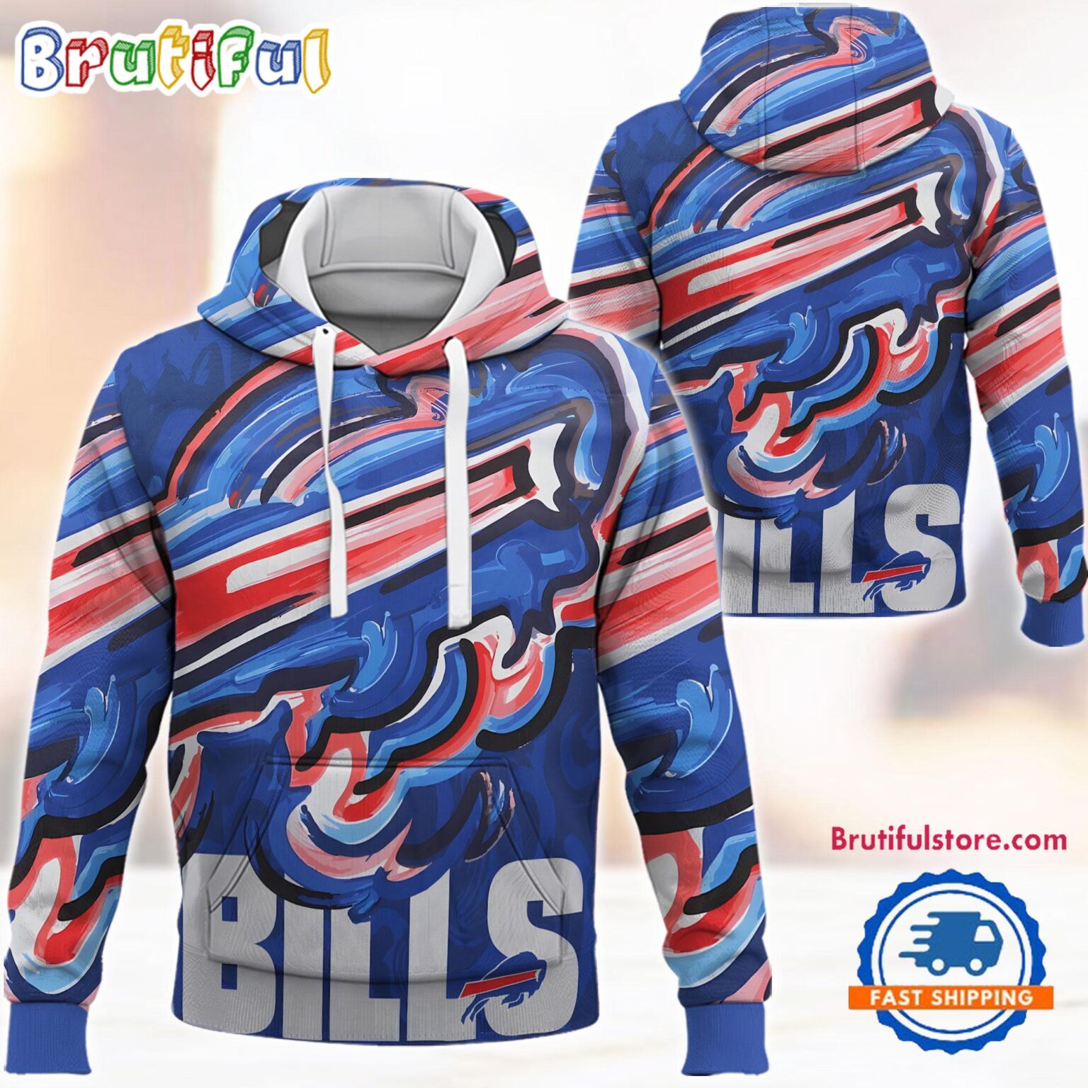 NFL Buffalo Bills Polo Shirt, Custom Football Polo Shirt And Cap
