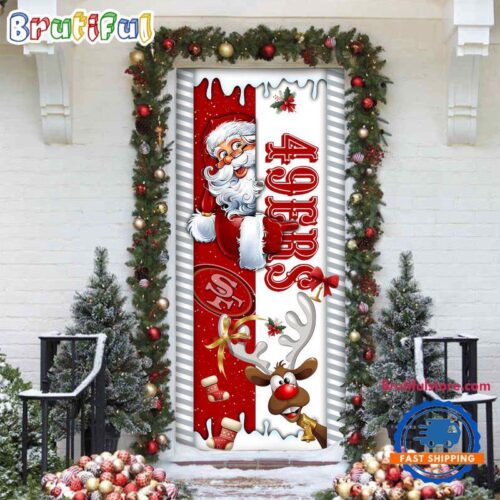 San Francisco 49ers Baby Yoda NFL Christmas Ornaments