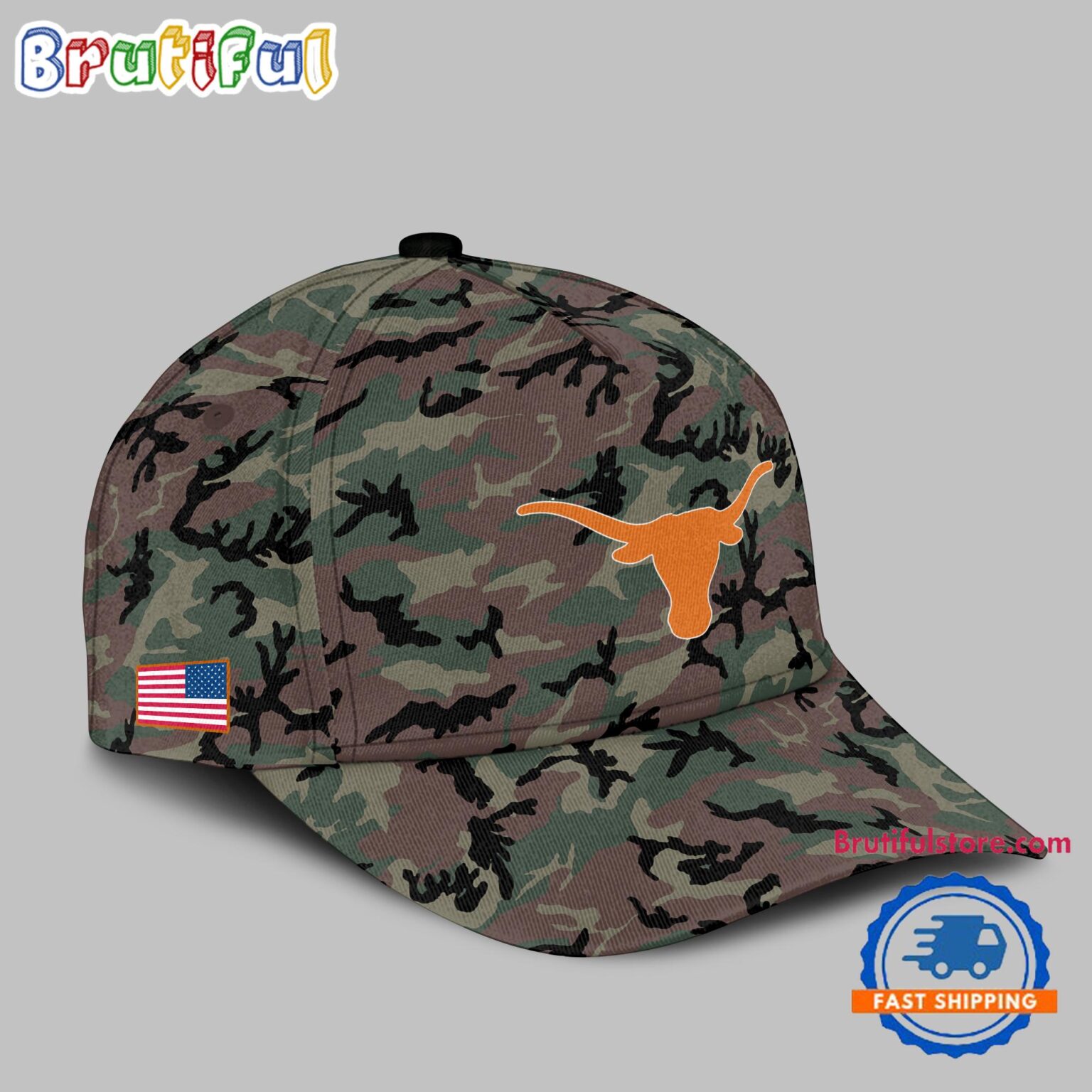 Texas Longhorns 2024 Military Appreciation Cap Hats