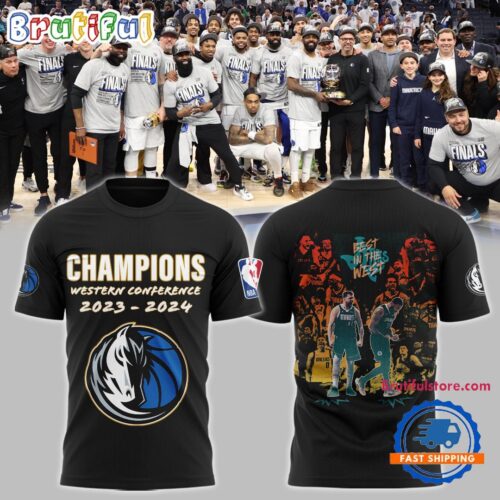NBA Luka Doncic Dallas Mavericks 2024 Western Conference Champions Air ...