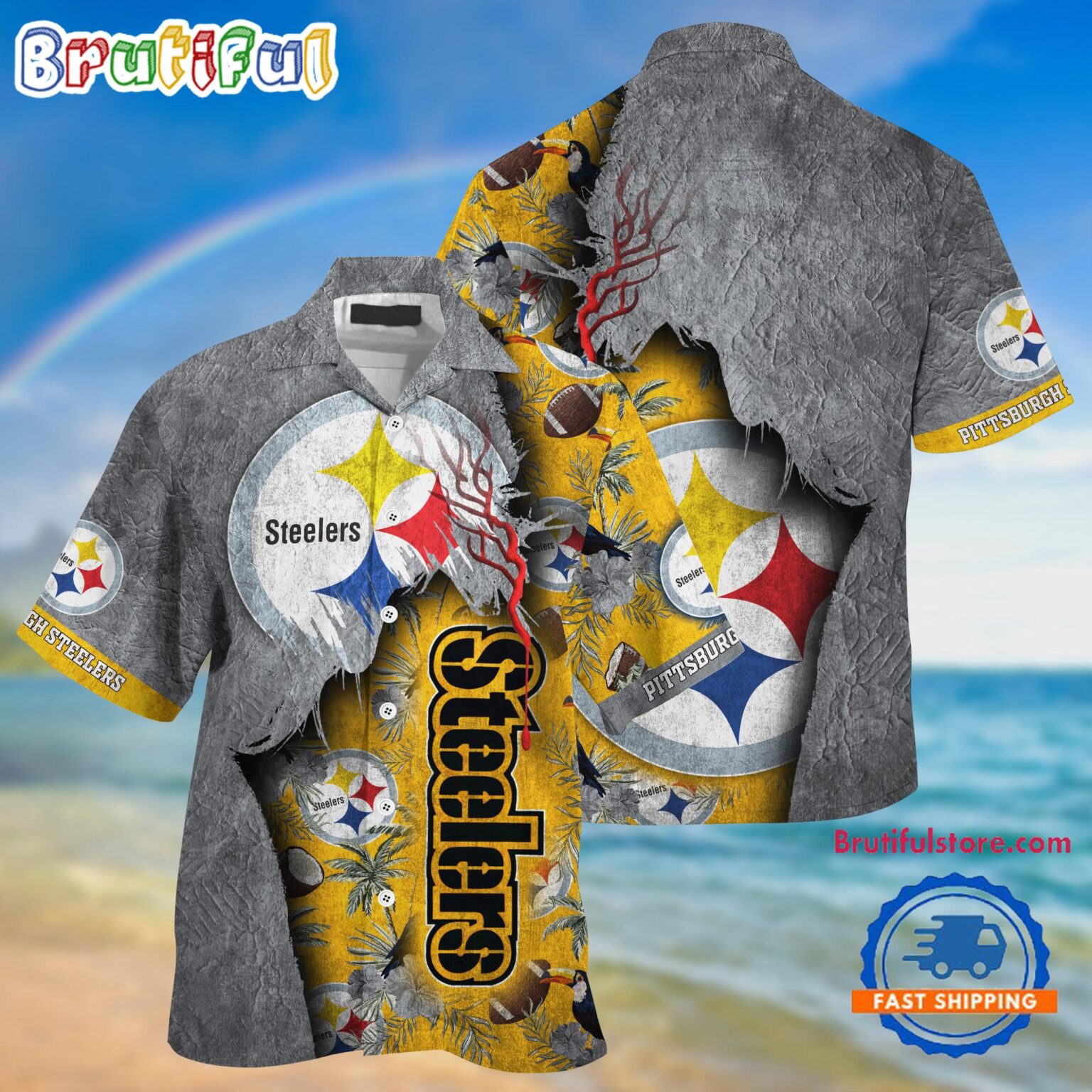 NFL Pittsburgh Steelers T Shirt Super Mario Nfl Super Mario Tshirt For Fans