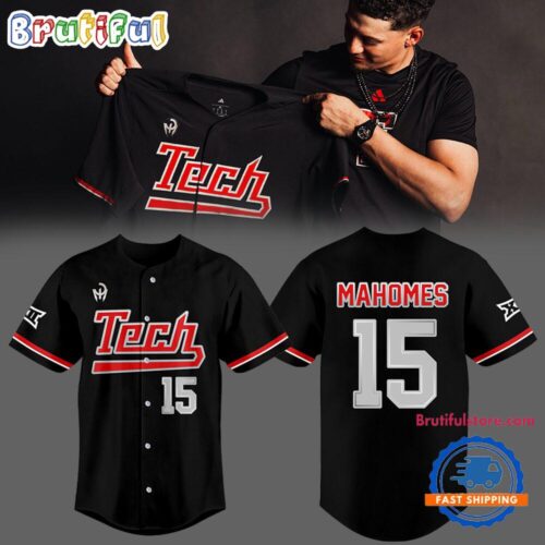 Texas Tech Red Raiders x Patrick Mahomes Baseball Jersey
