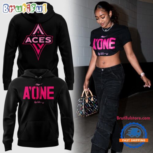 Las Vegas Aces WNBA A’ja Wilson Aces A’One 2025 Hoodie